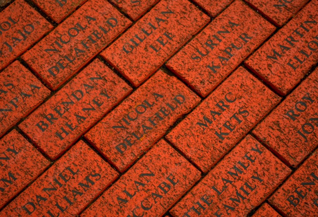 Memorial Bricks - Steckman's Memorials Inc.